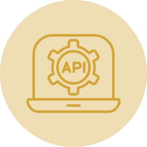 api vector icon design 21284607 vector art at vecteezy