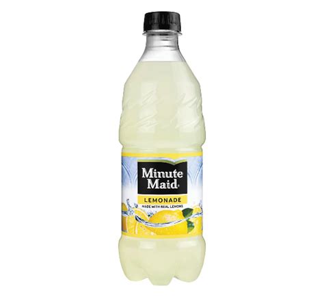 025000058011 Minute Maid Lemonade 20 Fl Oz