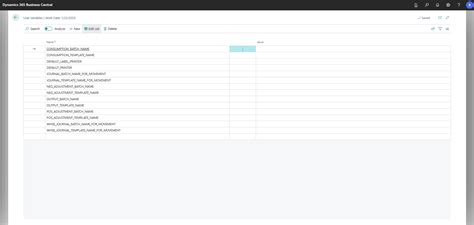 User Variables Cosmo Mobile Solution
