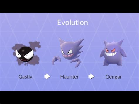 How Does Haunter Evolve