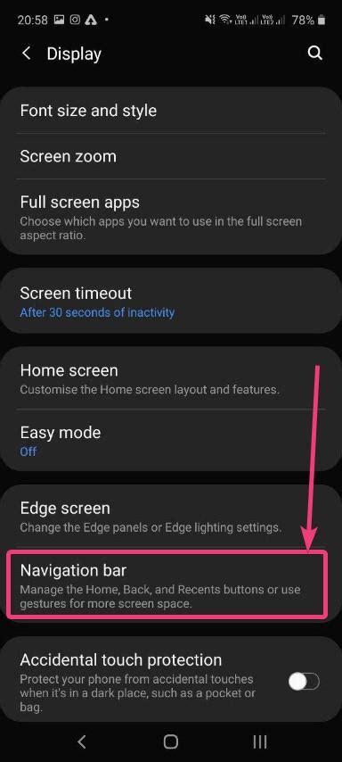 How To Switch Or Tweak The Gesture Navigation Mode On A Samsung Android 10