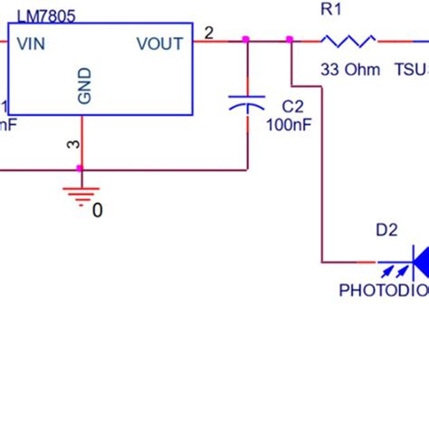 The Electronic Circuit Of The Turbidity Sensor Download Scientific