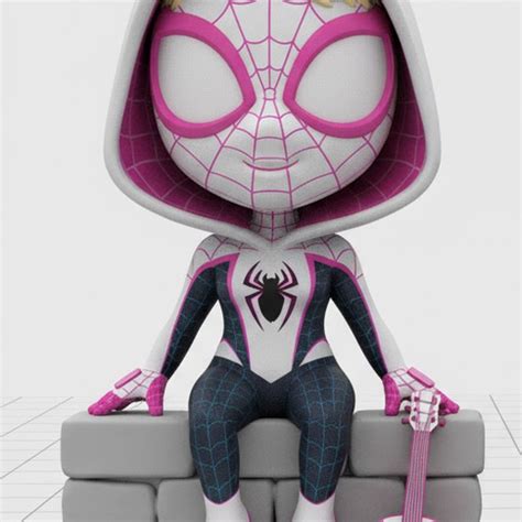 👻 Ghost Spider Web Warriors Mcp・ Stl File For 3d Printing・cults