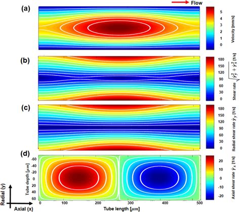 A Flow Velocity Field Under The Sinusoidal Pulsatile Flow With 4 Mms