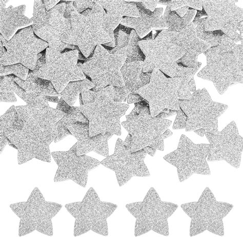 Patikil 18x18 Star Foam Stickers 60pcs Eva Self