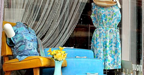 All Thats Vintage Storefront Window Displays Spring