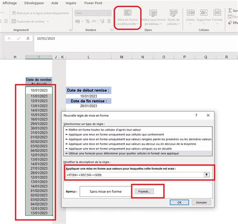 Comment Utiliser La Mise En Forme Conditionnelle Pour Comparer Des Dates Dans Excel
