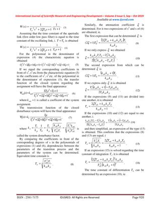 An Approach For Engineering Tuning Of PID Controller With A Highly Oscillating Second Order