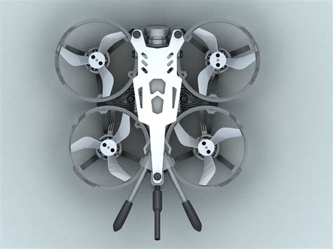 Bionic Dragonfly Four Axis Quadcopter Uav Aircraft 3d Model Cgtrader