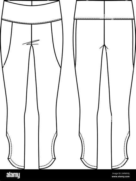How To Draw Yoga Pants