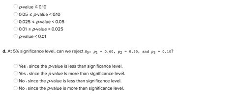 Solved A Multinomial Experiment Produced The Following Chegg