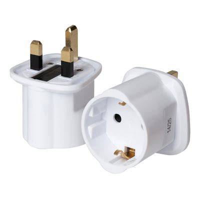 Eu Plug Adapters Uk To Europe Travel Adapters Maplin Electronics