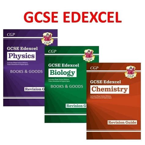 New Edexcel Gcse Biology Chemistry Physics Revision Guides Triple Science Ks4 £2299 Picclick Uk