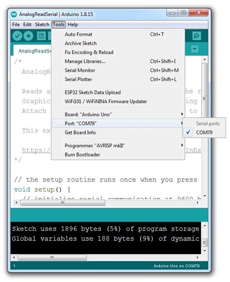 Cara Mengakses Menggunakan Pin Analog Pada Arduino Uno