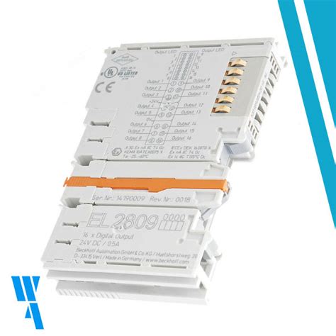EL Beckhoff EtherCAT Terminal Channel Digital Output V DC A Wartung Automation