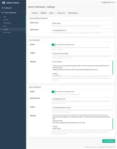 Paypal Green Downloads Standalone Script By Halfdata Codecanyon