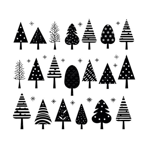 Premium Vector Christmas Tree Vector Illustration