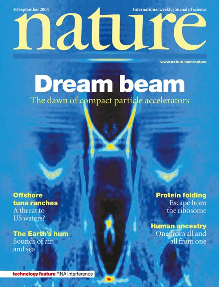 Volume 431 Issue 7008 30 September 2004