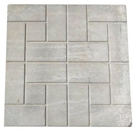 Outdoor Grey Square Cement Tile Size 1x1 Feet300x300 Mm Thickness