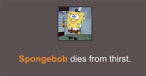 Spongebob Hunger Games R Spongebob