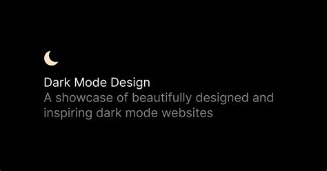 Dark Mode Design Handpicked Website Inspiration Dark Mode Design Handpicked Website Inspiration