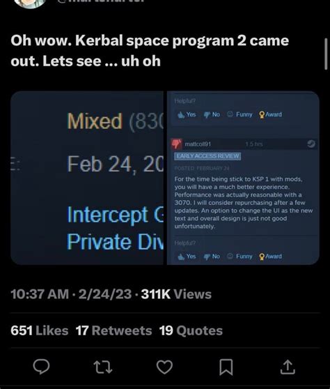 Now That Ksp 2 Is Out Lets Not Forget The Masterpiece That Was Created As An Ode To Ksp 1 R
