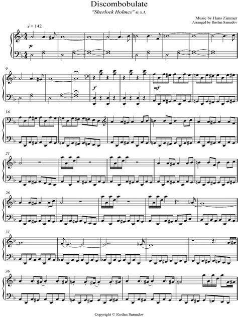Discombobulate Hans Zimmer Sherlock Holmes Pdf