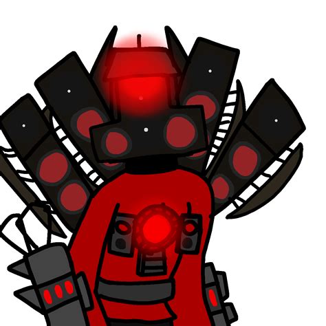 My Drawing Of The Upgraded Titan Speakerman Rskibiditoilet 46 Off