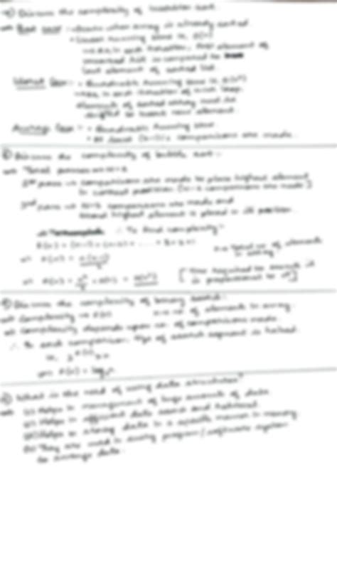Solution Data Structures And Algorithm Unit Part B Studypool