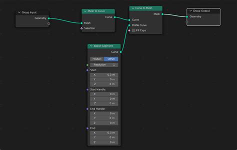 How To Replace The Skin Modifier With Geometry Nodes In Python Blender Stack Exchange