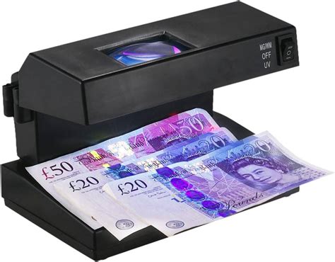 Fenli Portable Desktop Counterfeit Bill Detector Cash Currency