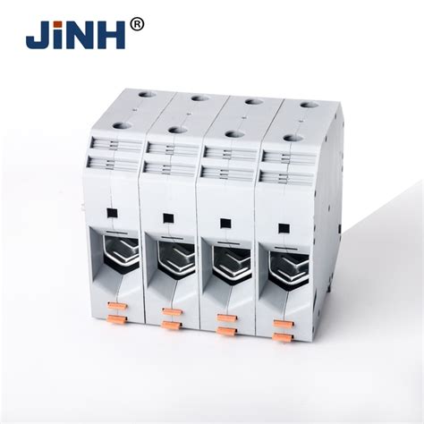 DIN Rail Types Fuse Terminal Block UK 2 5mm Plastic Screw Clamp Terminal China PA Material