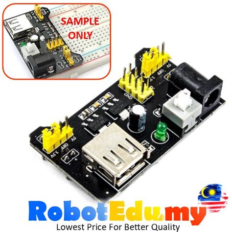 5v 3 3v breadboard power supply voltage usb 9v module mb102 donut