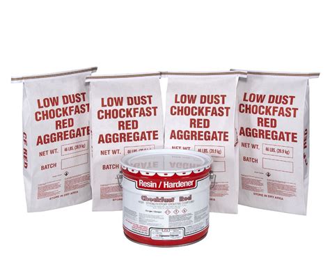 Chockfast Red Epoxy Grout — Bill Spitzer And Associates
