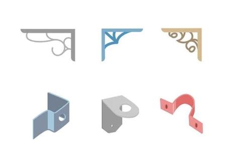 Decorative Shelf Brackets Free Vector 142258 Download Free Vectors Clipart Graphics And Vector Art