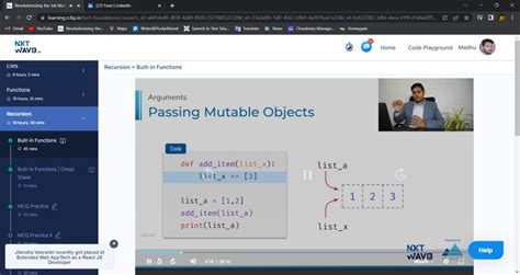 Dubbala Madhusudhan Reddy On Linkedin Python Nxtwaveccbp Rahulattulurisir