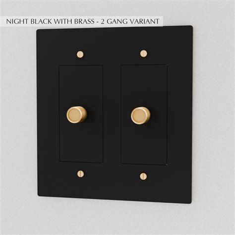The Brass Dimmer Switch 1 To 5 Gang