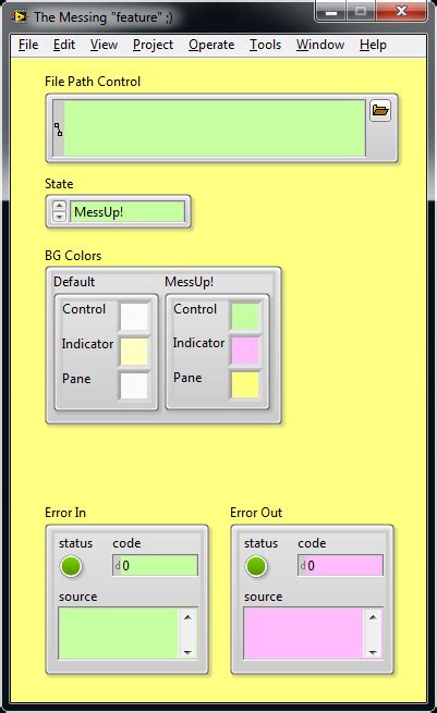 Change UI Style Programmatically OR CSS For LabVIEW NI Community
