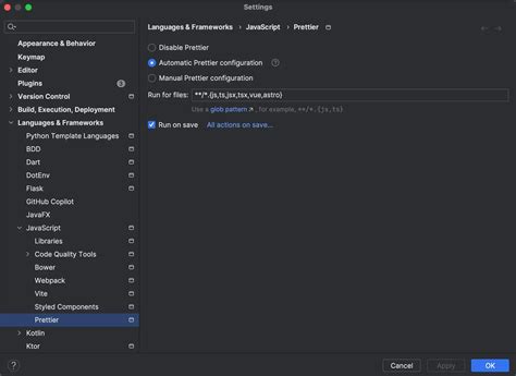 Intellijにeslintとpretitterを設定する Aabrain