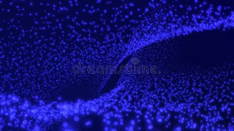 Abstract Wave Big Data Technology 3d Rendering Abstract Background