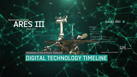 Digital Technology Timeline Behance