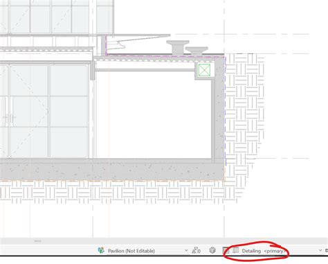 Solved Working In Detail 2d Views Locking 3d Elements Autodesk