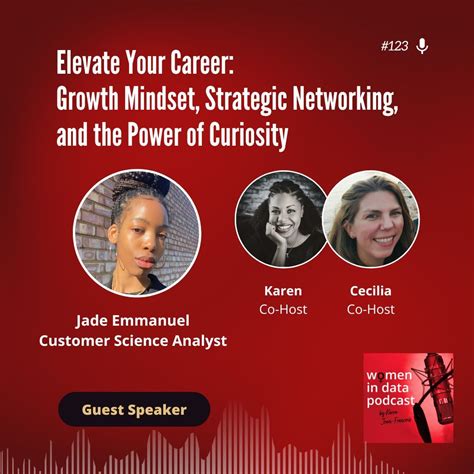 Jade Emmanuel On Linkedin Womenindata Datascience Careergrowth Podcast