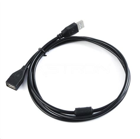 Usb Extension Charge Cable Black Feet Male To Female