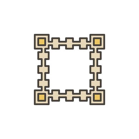 Blockchain Technology Vector Concept Modern Colored Icon 12777470 Vector Art At Vecteezy