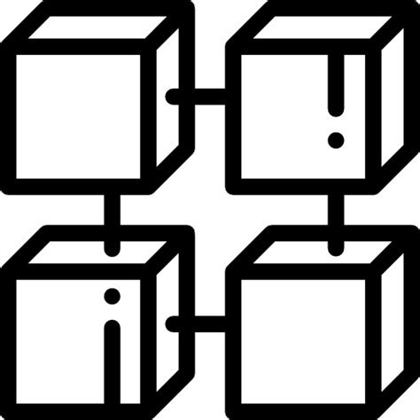 블록 체인 무료 아이콘