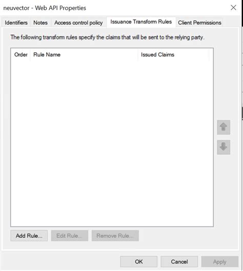 Openid Connect Oidc For Adfs Neuvector Docs