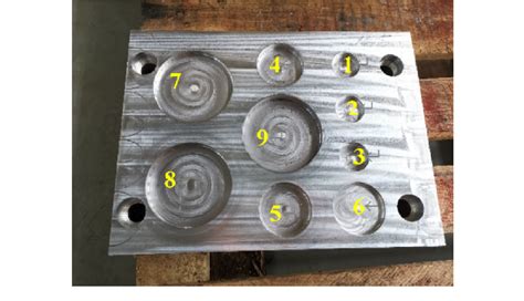 Real Picture Of A Machined Workpiece Download Scientific Diagram