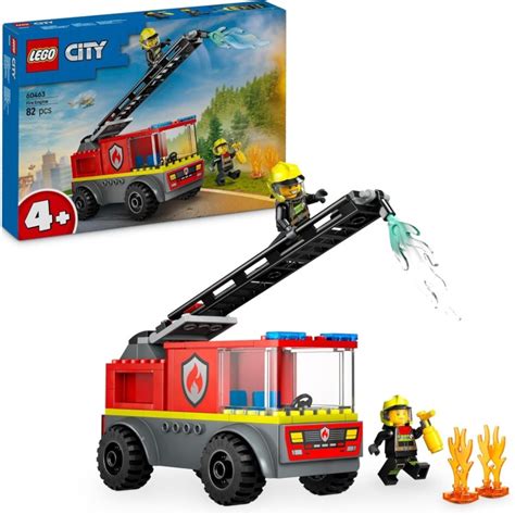 Lego City Fire Ladder Truck 60463 Game On Toymaster Store