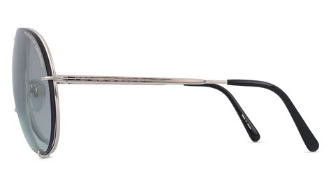 Porsche Design 8478 V Stříbrná Lesklá Šedá Celobarevné Fielmann